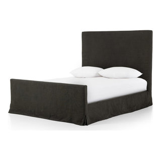 Daphne Slipcover Bed, Queen - Contemporary - Slipcovers And Chair ...
