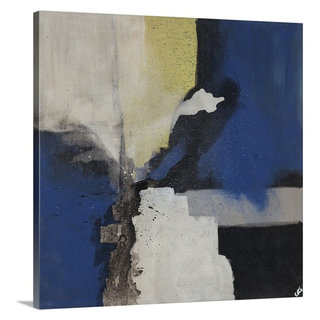 Quasar I Wrapped Canvas Art Print, 16"x16" - Contemporary - Prints And ...