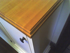 Butcher block edge styles