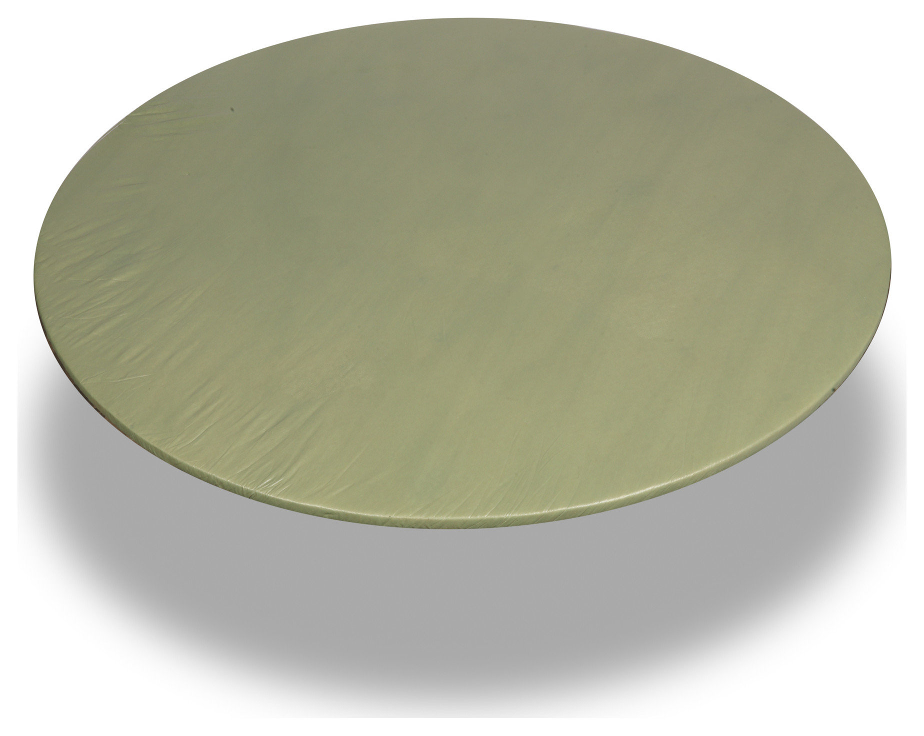 Sage 48 Inch Round Fitted Vinyl Tablecloth - Contemporary - Tablecloths ...