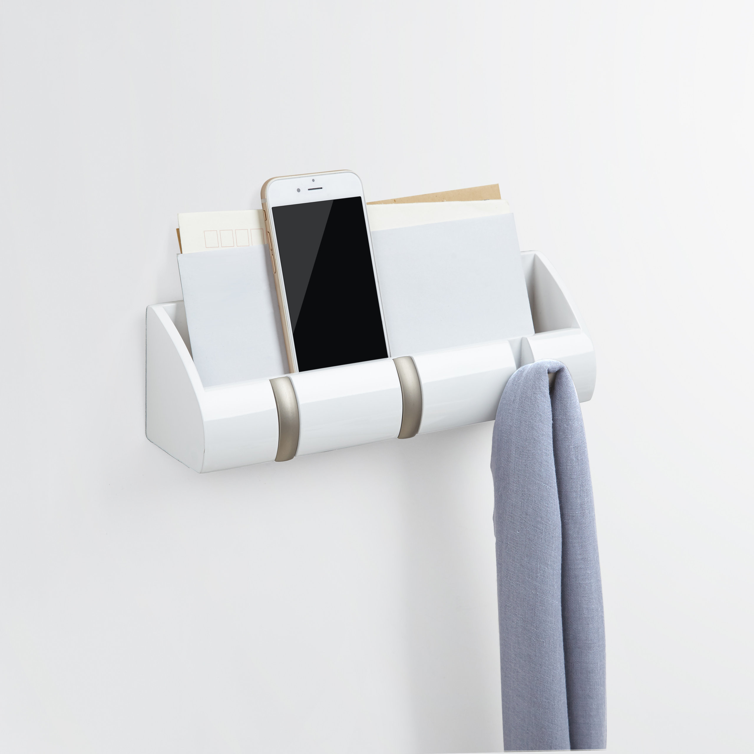 Cubby Mini Key Hook and Organizer - Contemporary - Wall Organizers - by ...