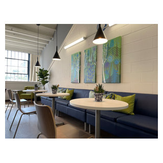 Commercial Break Room - Industrial - Dining Room - Atlanta - by Charm ...