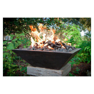 26" Square Wok Fire Bowl - Houston - by C.S.W. Creations | Houzz