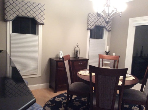 Picture above buffet!