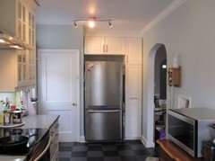 8-foot wide kitchen?