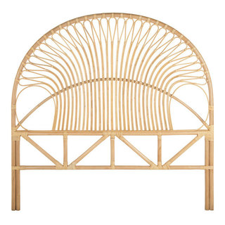 Rattan Loop Headboard, Queen - Tropical - Headboards - by KOUBOO | Houzz