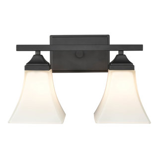 Millennium Lighting 4502 2 Light 14"W Vanity Light - Transitional ...