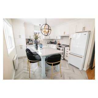 The classic kitchen - Traditional - Kitchen - Montreal - by Jessica ...