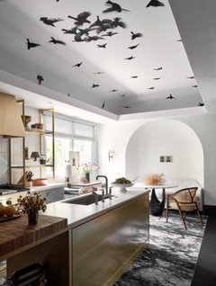 Should I accent the ceiling alcoves and or a wall in my living room?