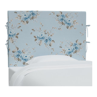 Rachel Ashwell Slipcover Headboard, Sc Berry Bloom Blue, Twin ...