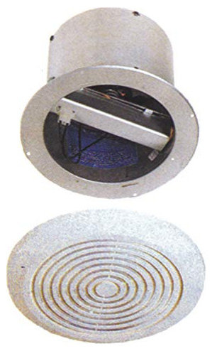 Ceiling Exhaust Fan, White - Modern - Bathroom Exhaust Fans - by ...