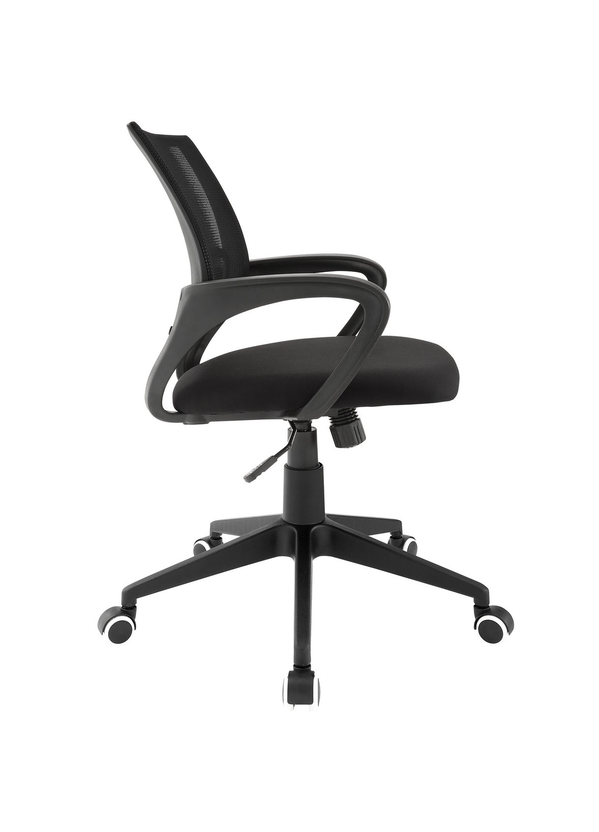 Computer Work Desk Chair, Black, Home Office, Contemporary Modern ...