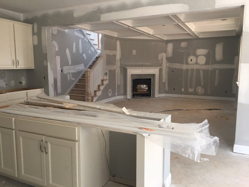 moving gas fireplace for more light I