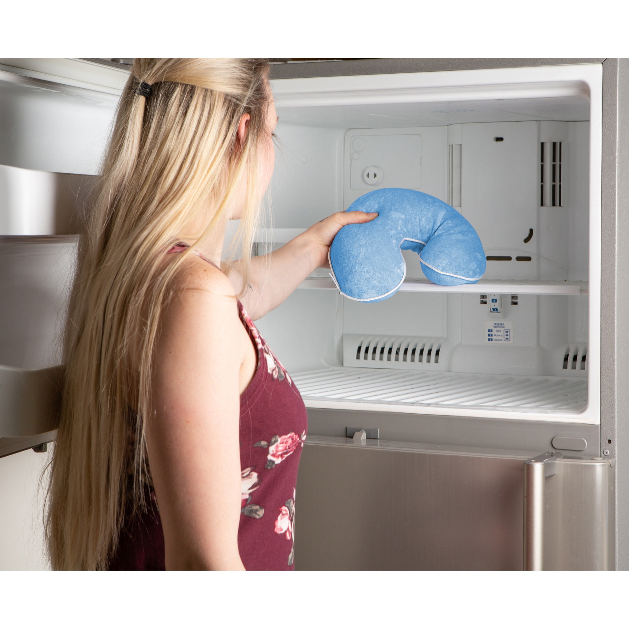 Bucky Jr U-Shaped Pillow-Blue - Contemporary - Bed Pillows - by ...