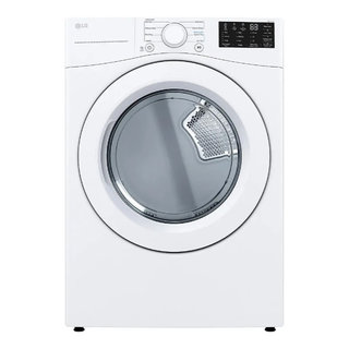 LG 7.4 cu. ft. Ultra Large Capacity Electric Dryer - Modern - Dryers ...