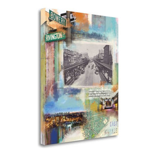 Bowery Collage by Andrew Sullivan, 21"x26" - Contemporary - Prints And ...