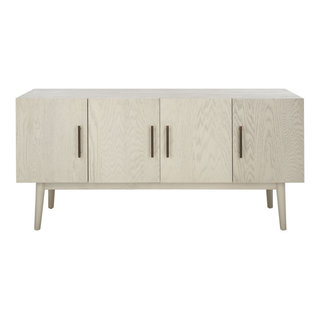 Safavieh Couture Doderick Mid-Century Media Stand - Midcentury ...
