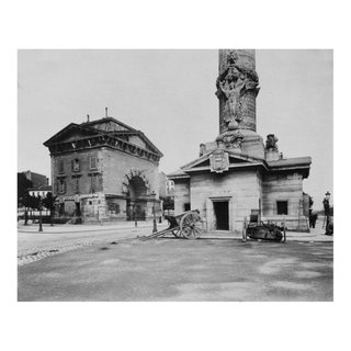 "Paris, 1903-1904 - Ancienne Barriere du Trone" Paper Art, 18"x15", 18 ...