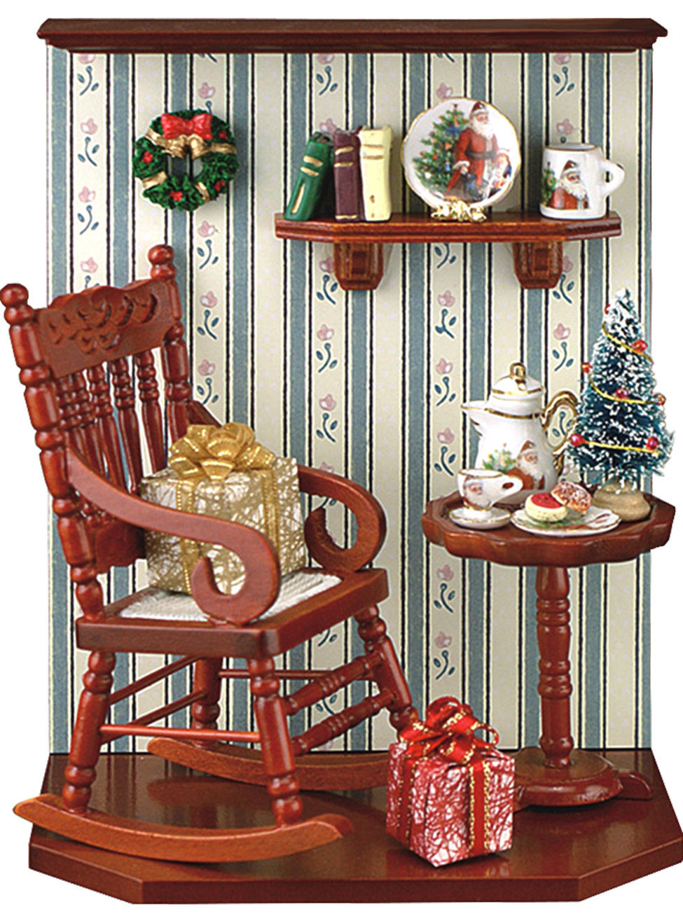 Reutter Porzellan- Miniature Christmas Room - Traditional - Holiday ...