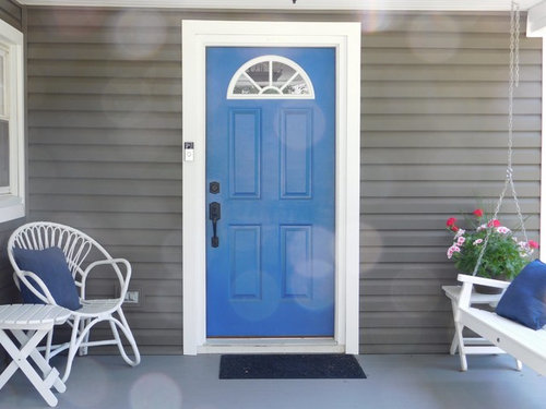 Want to paint front door Periwinkle Blue