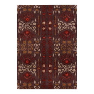 Lina Contemporary Area Rug, 7'x10' - Mediterranean - Area Rugs - by ...