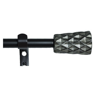 3/4" Truss Drapery Rod, 48"-84" - Traditional - Curtain Rods - by ...