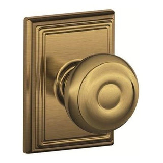Georgian Addison Rose Dummy Interior Trim - Traditional - Doorknobs - by Top Notch Distributors ...