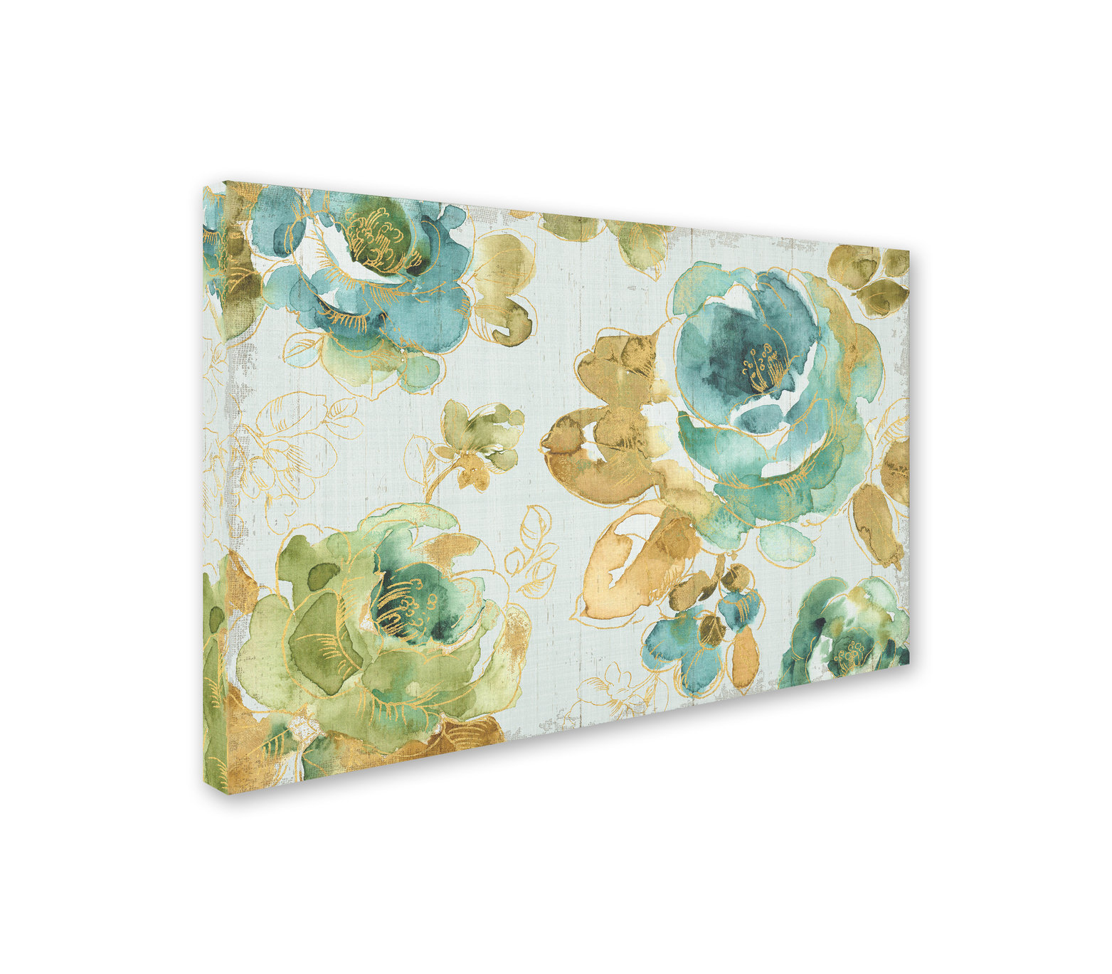 Lisa Audit 'My Greenhouse Roses I Gray' Canvas Art, 19"x12 ...