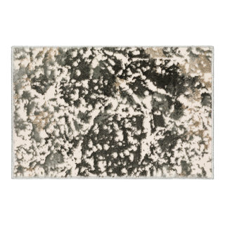 Dalyn Karma Km28 Organic and Abstract Rug, Gray, Rectangle 1'8" x 2'6 ...