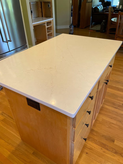 Silestone Eternal Marfil countertops-Backsplash help please!