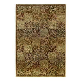 Oriental Weavers Sphinx Generations Casual Green Rug, 6'0" x 6'0 ...