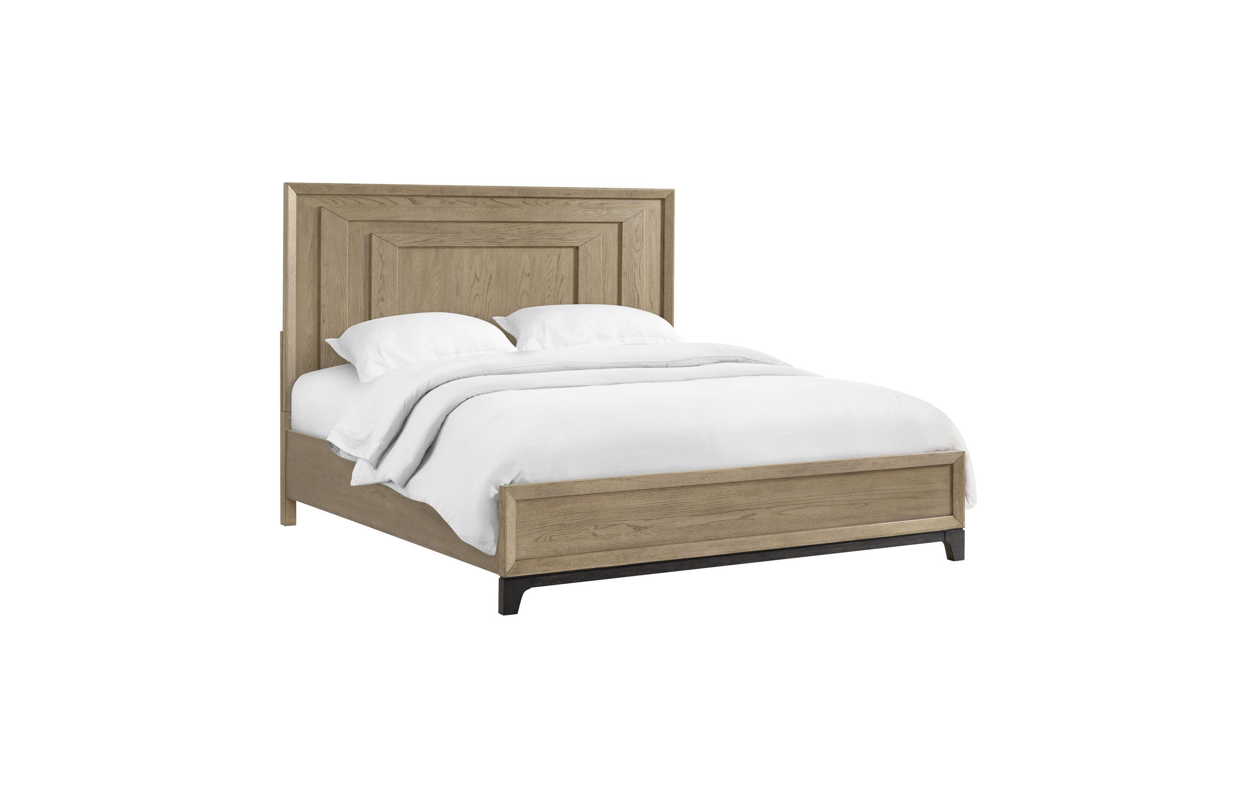 Burda Caramel And Cocoa Queen Panel Bed, Queen - Transitional - Panel ...