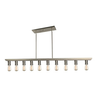 Sandalwood Island Light, Beach Wood - Transitional - Kitchen Island ...