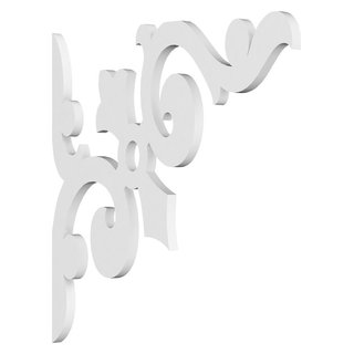 Whitman Bracket, 5/8"x16"x16" - Traditional - Brackets - by ...