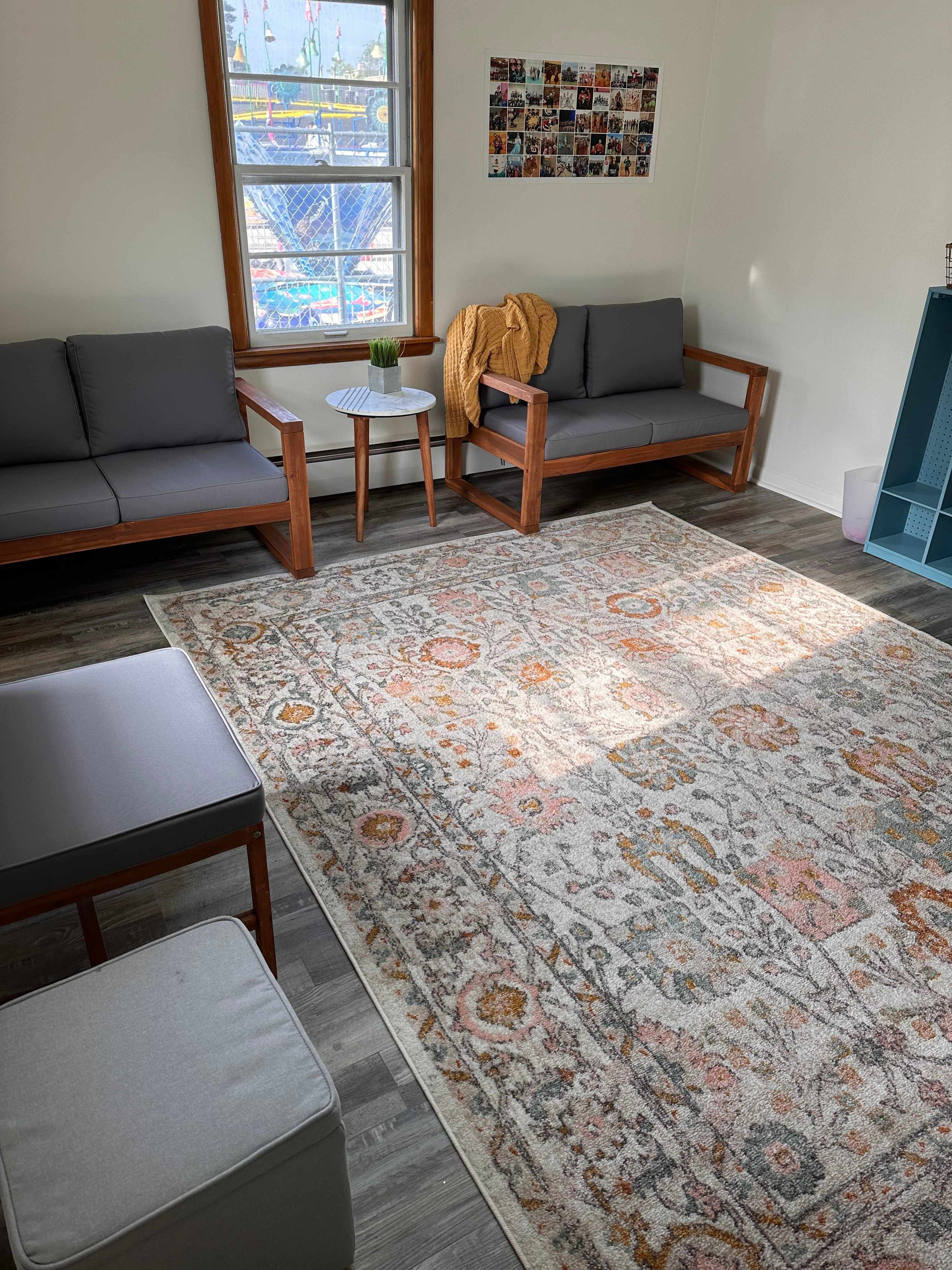 Hauteloom Herstmonceux Area Rug, 7'10" Square - Traditional - Area Rugs ...