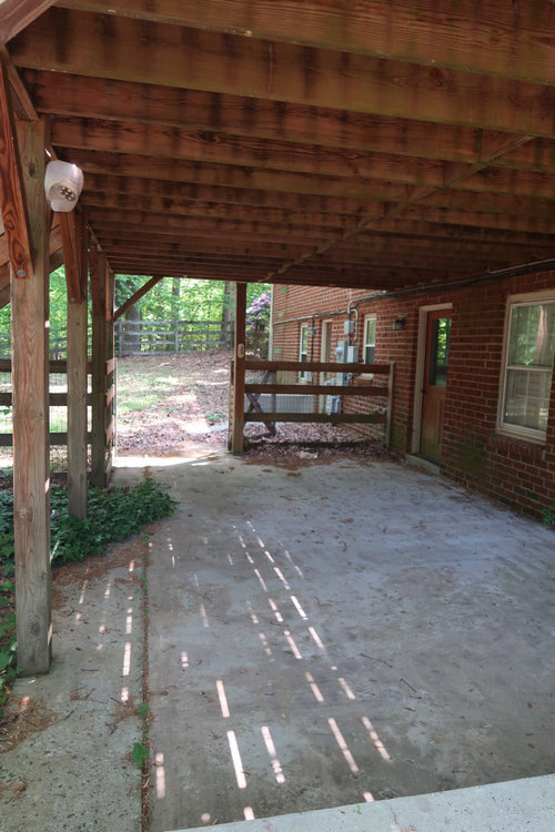 Converting Under-Deck Space into Garage / Covered Parking | Houzz Forum