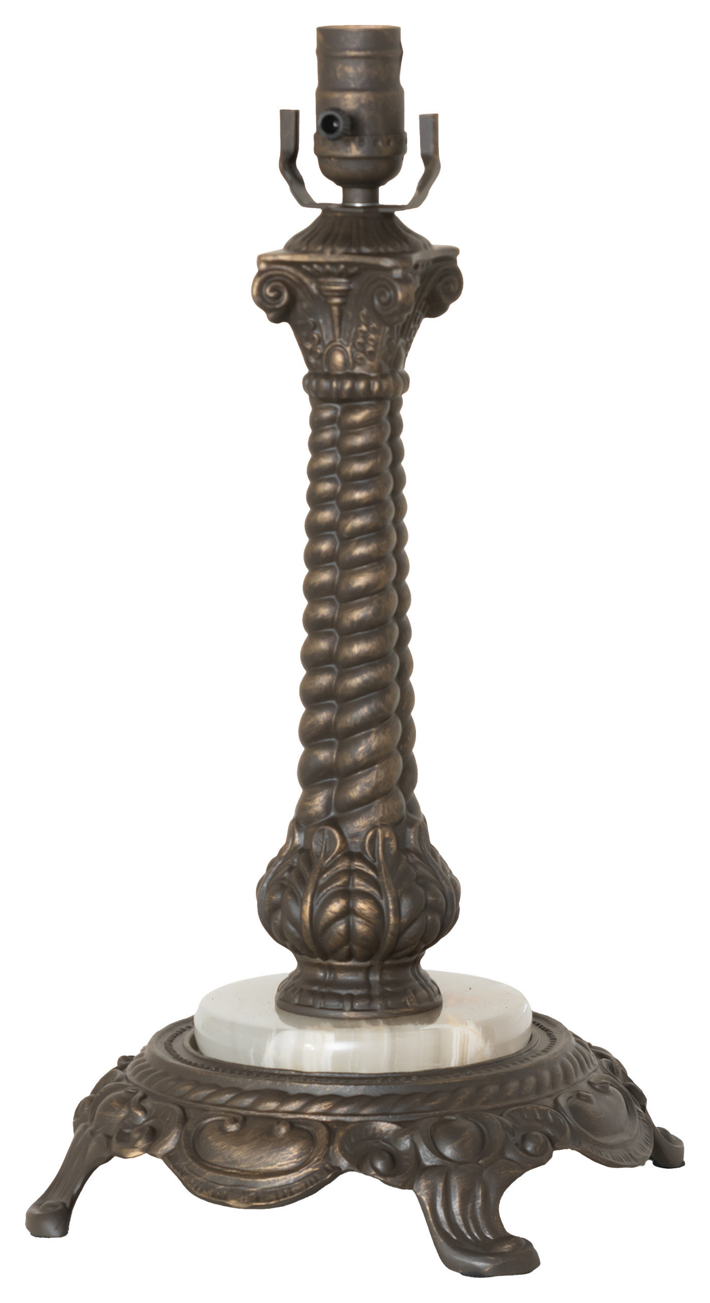 16" High Rope Table Base - Traditional - Lamp Bases - by Meyda Lighting ...