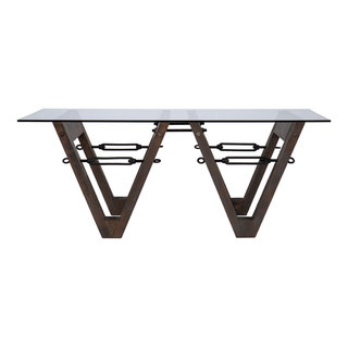 Kian Reclaimed Wood Cocktail Table - Industrial - Coffee Tables - by ...