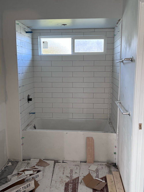 Help! Tile not align to the wall