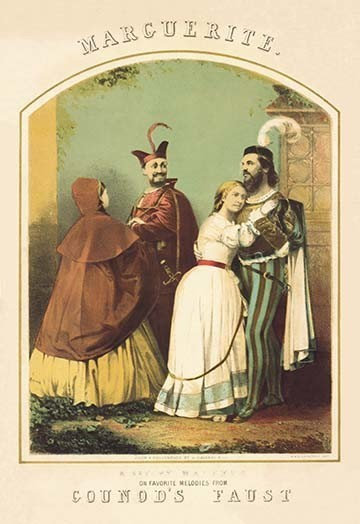 Marguerite: A Favorite Melody From Counod's Faust, 20" x 30 ...