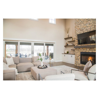 Aberdeen Model Home by Duke Homes - Traditional - Living Room ...