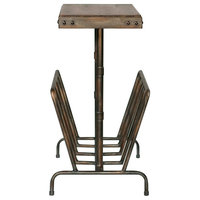 Uttermost Sonora Industrial Magazine Side Table - Industrial - Side Tables And End Tables - by ...