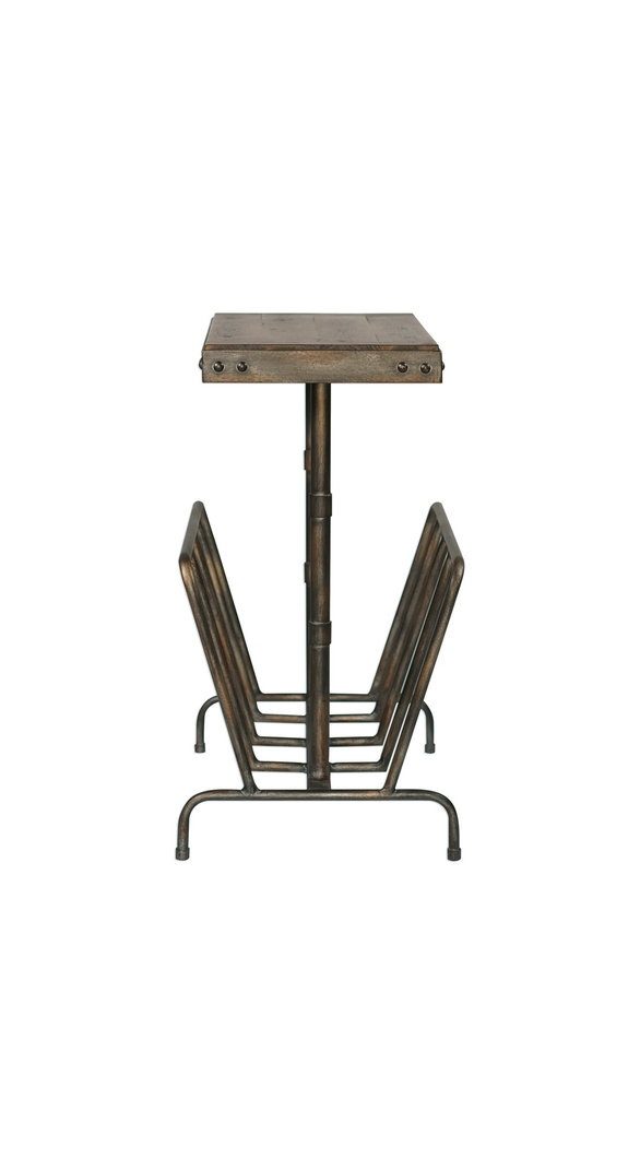 Uttermost Sonora Industrial Magazine Side Table - Industrial - Side Tables And End Tables - by ...