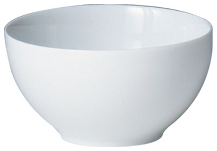 White Rice Bowl - Traditional - Dining Bowls - by Denby | Houzz