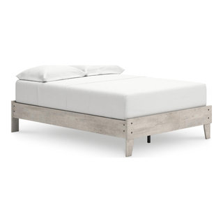 Shawburn Gray Platform Bed, Full - Transitional - Platform Beds - by Ashley Furniture Industries ...