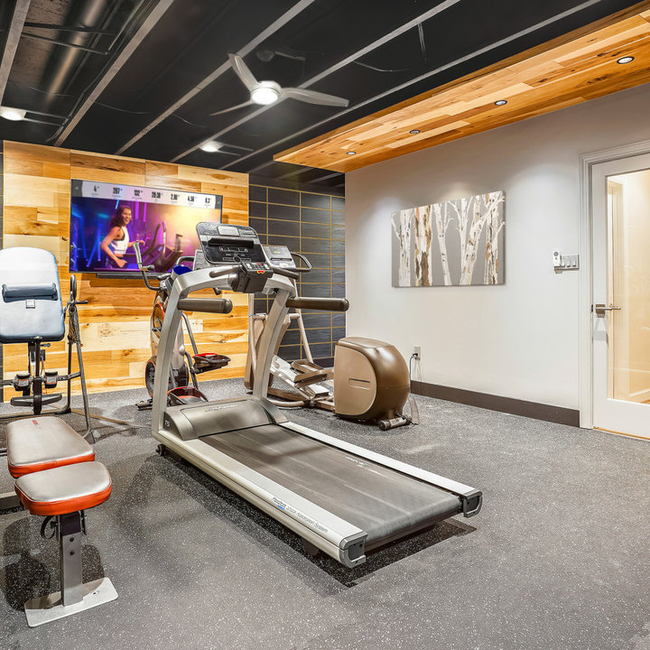 75 All Ceiling Designs Home Gym Ideas You'll Love - February, 2026 | Houzz