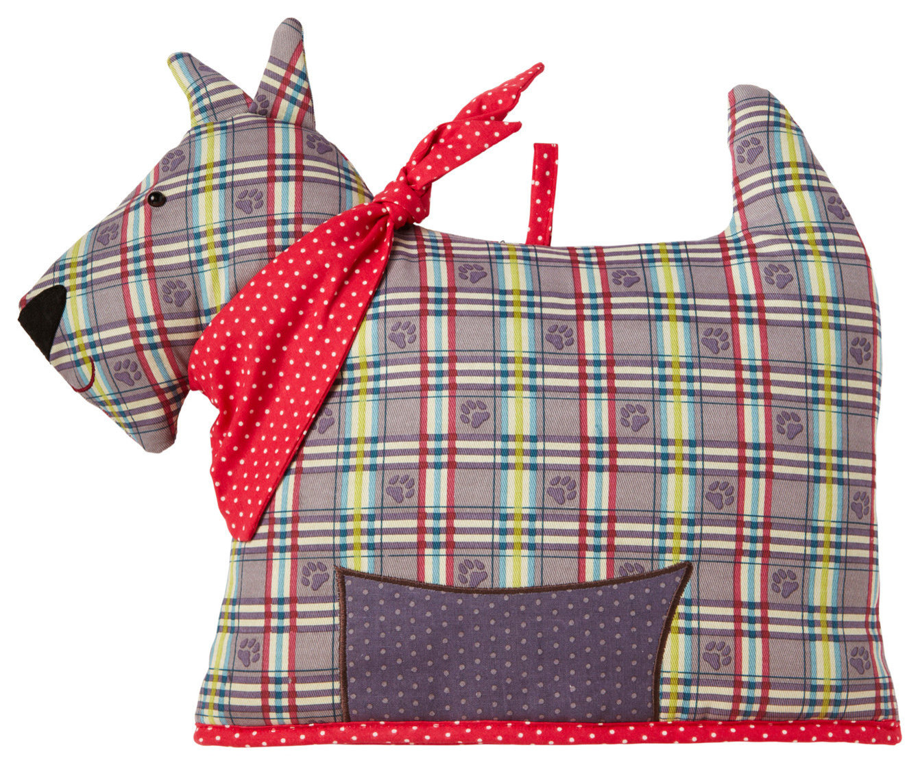 Shaped Scottie Dog Tea Cosy - Contemporary - Oven Mitts And Pot Holders ...