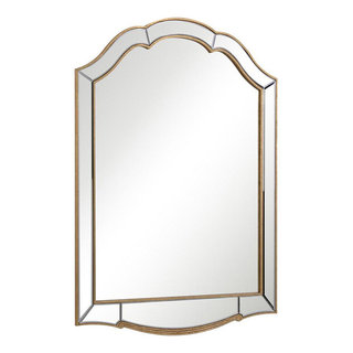 Antique 34"x48-5/8"x1" Wall Mirror - Transitional - Wall Mirrors - by ...