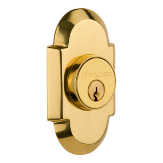 Nostalgic Warehouse COTCOT_2CYL_234_NA Cottage Solid Brass Double ...