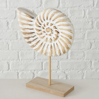 Abstract Nautilus Table Sculpture, 11" - Beach Style - Decorative ...